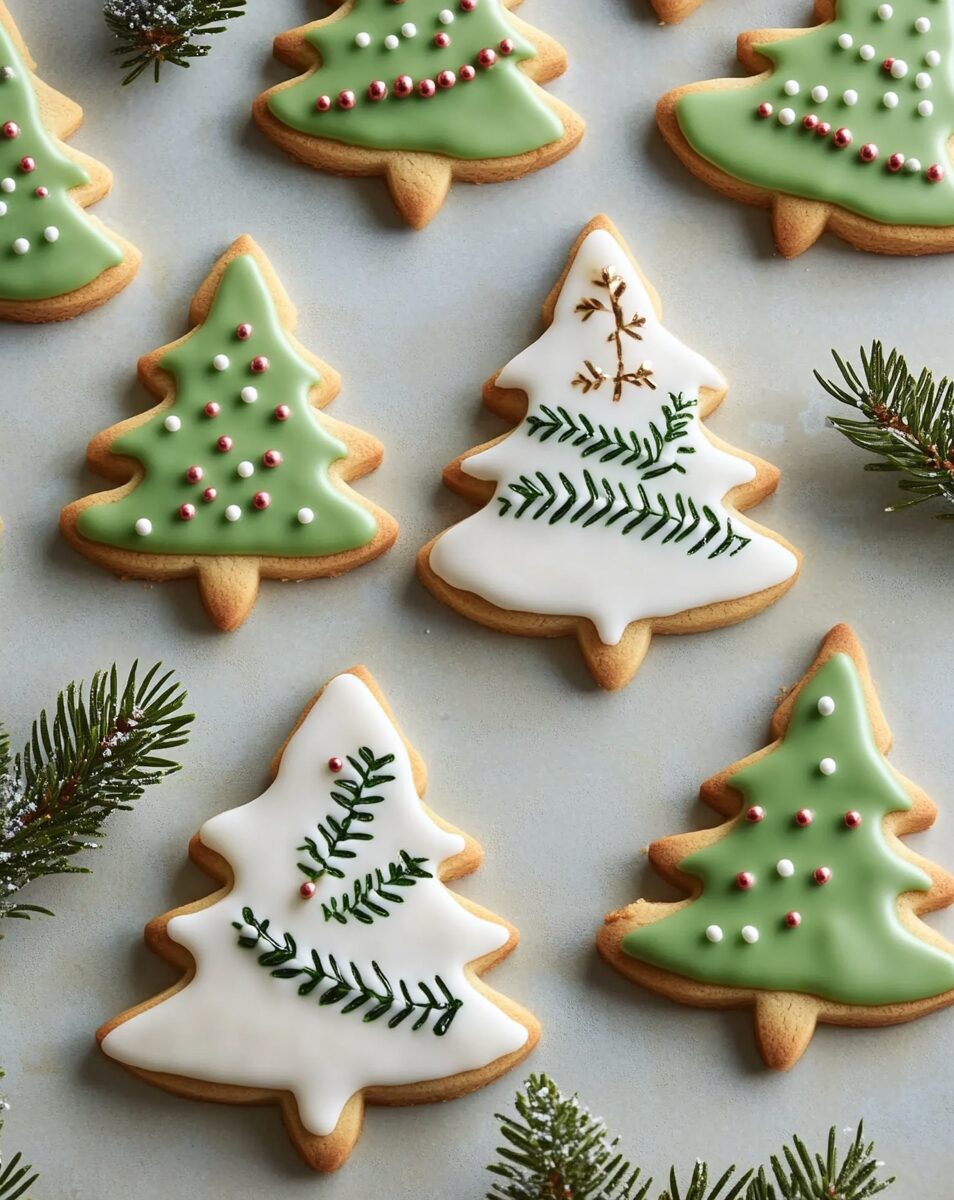 Christmas Tree Cookies
