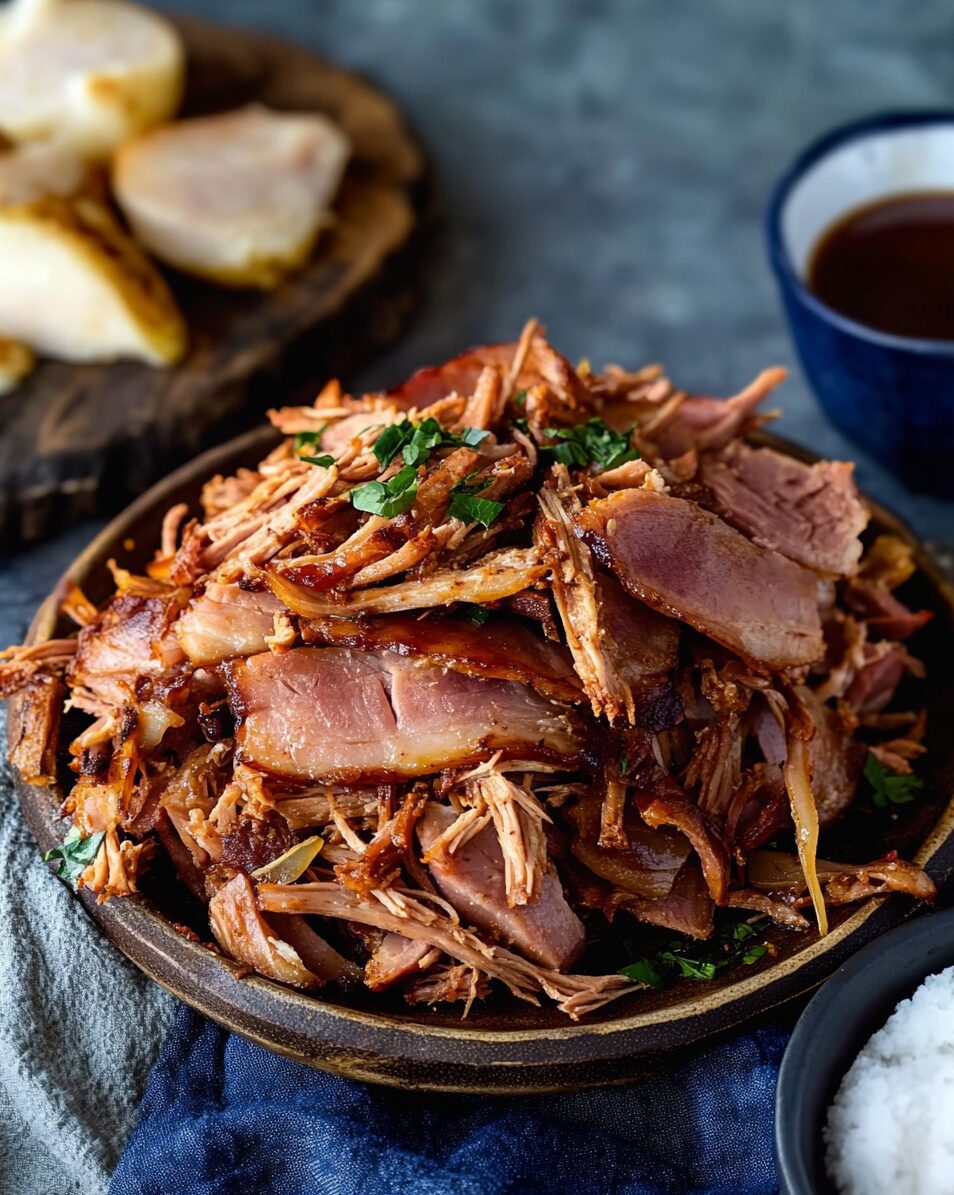 Oven Baked Pulled Ham