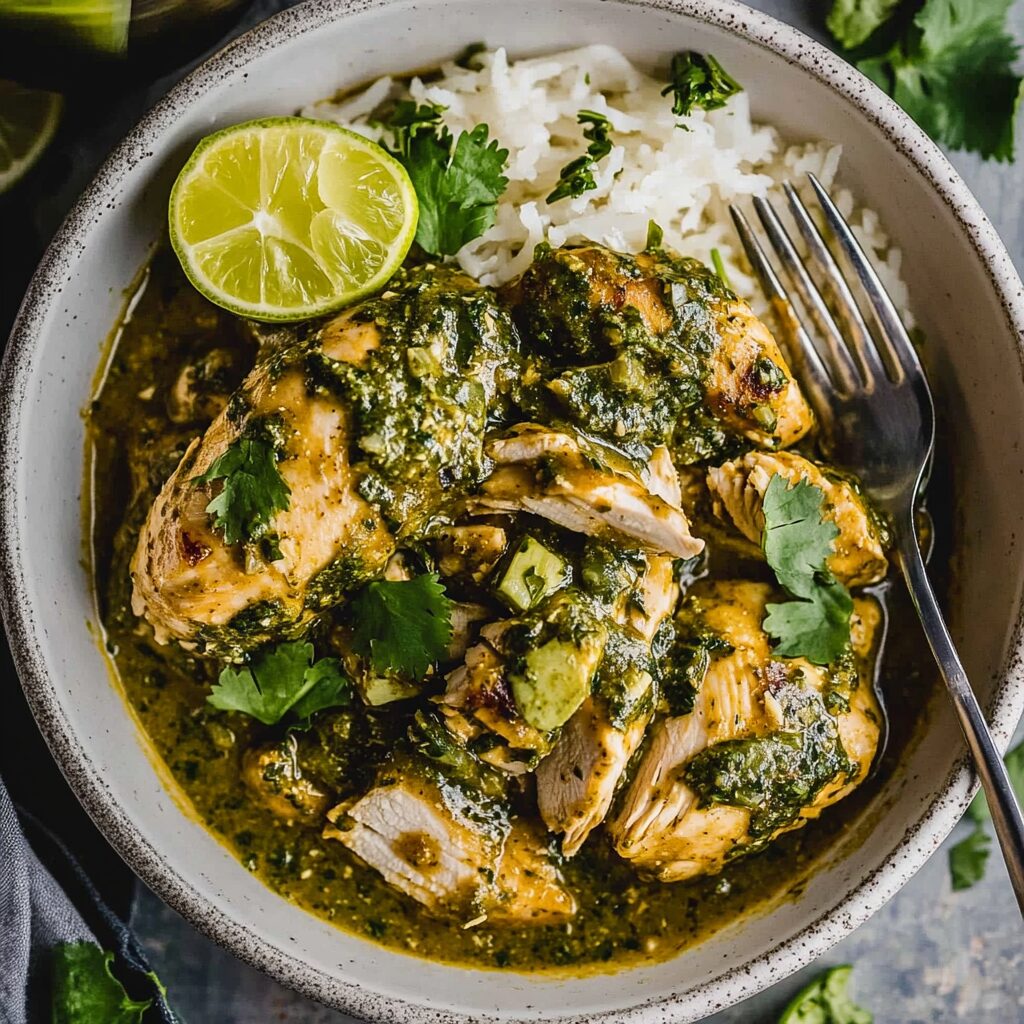 Instant Pot Salsa Verde Chicken