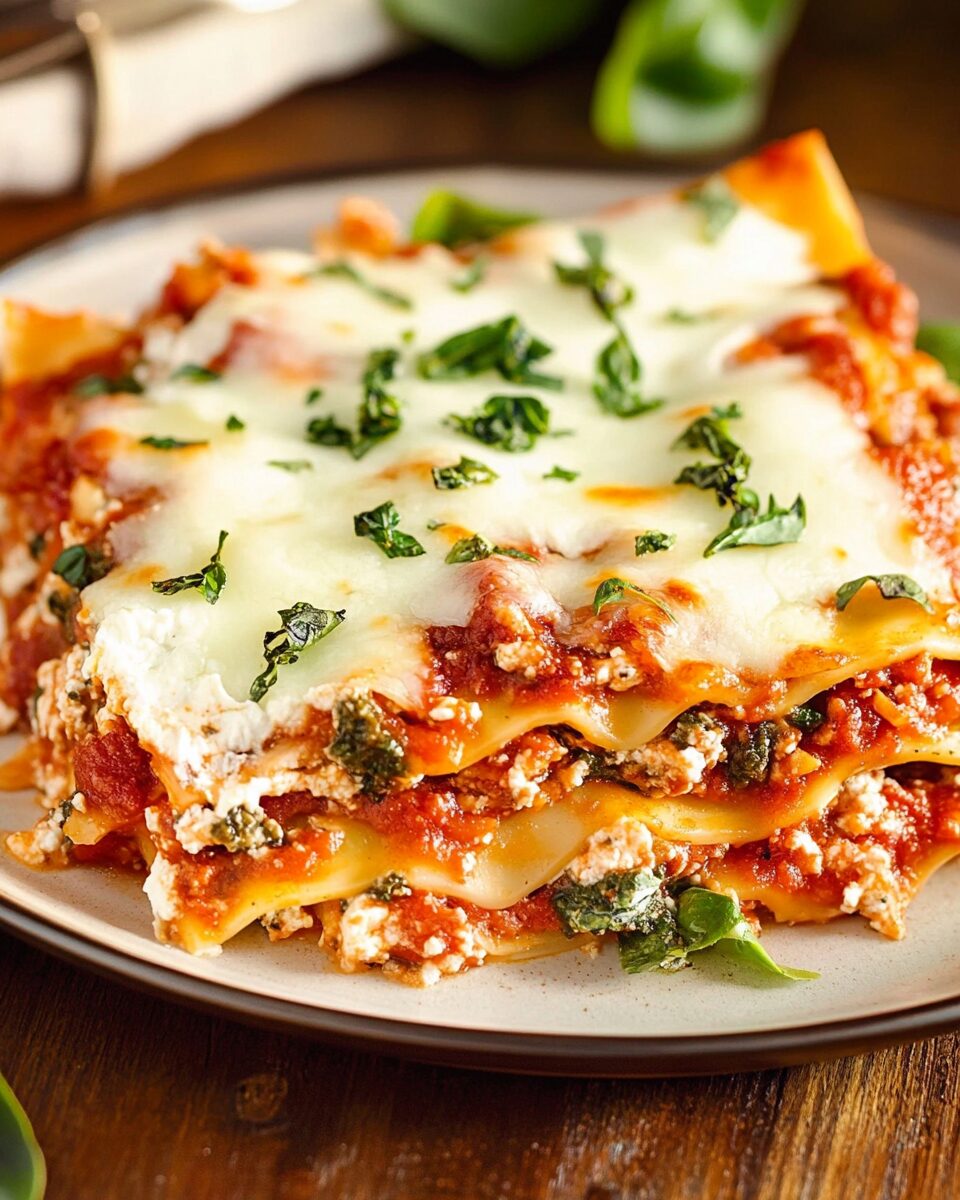 Sheet Pan Lasagna with Crispy Edges