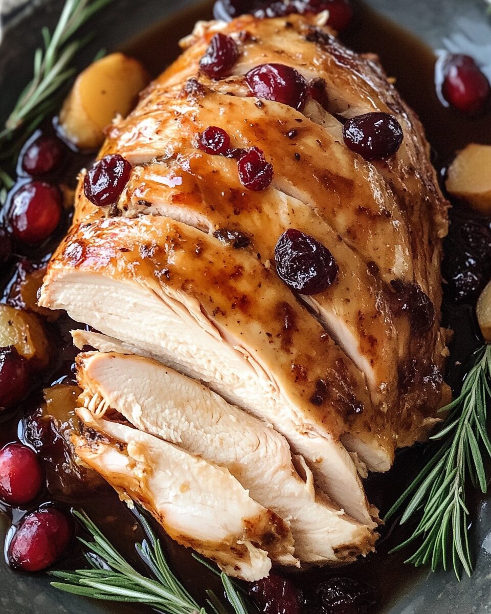 Crock Pot Cranberry Turkey Breast