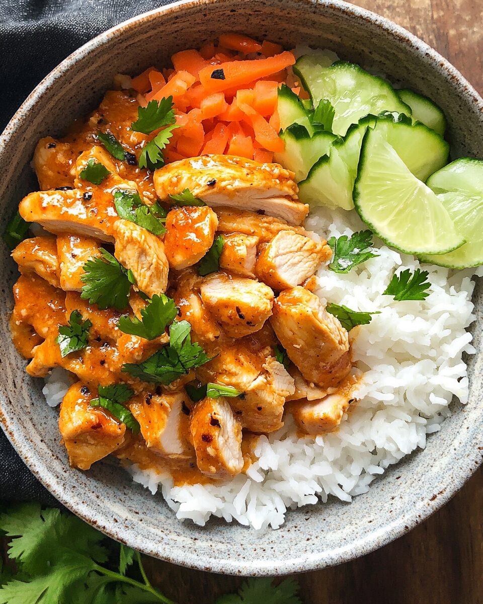 Coconut Chicken Rice Bowl