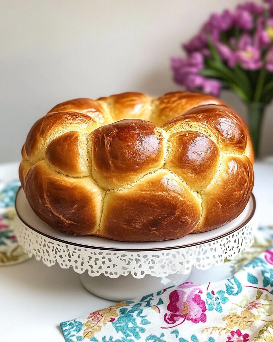 Paska Ukrainian Easter Bread