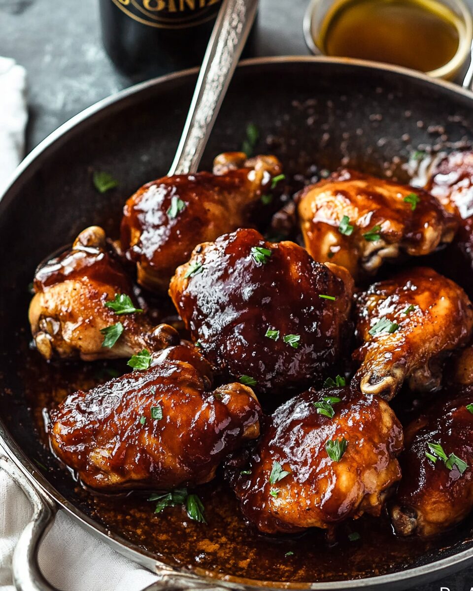 Sticky Guinness Chicken