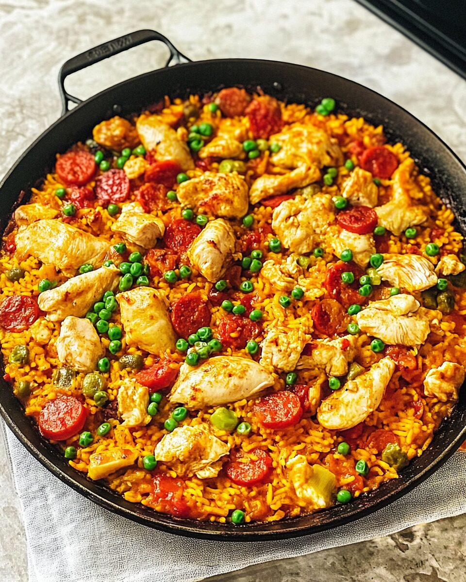 Chicken And Chorizo Paella