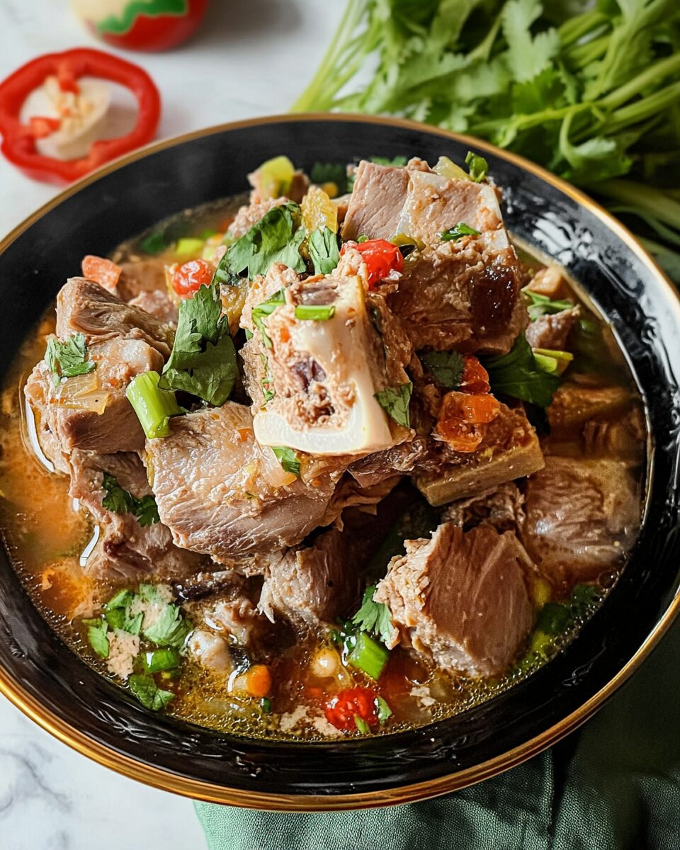 Spicy Pork Bone Soup