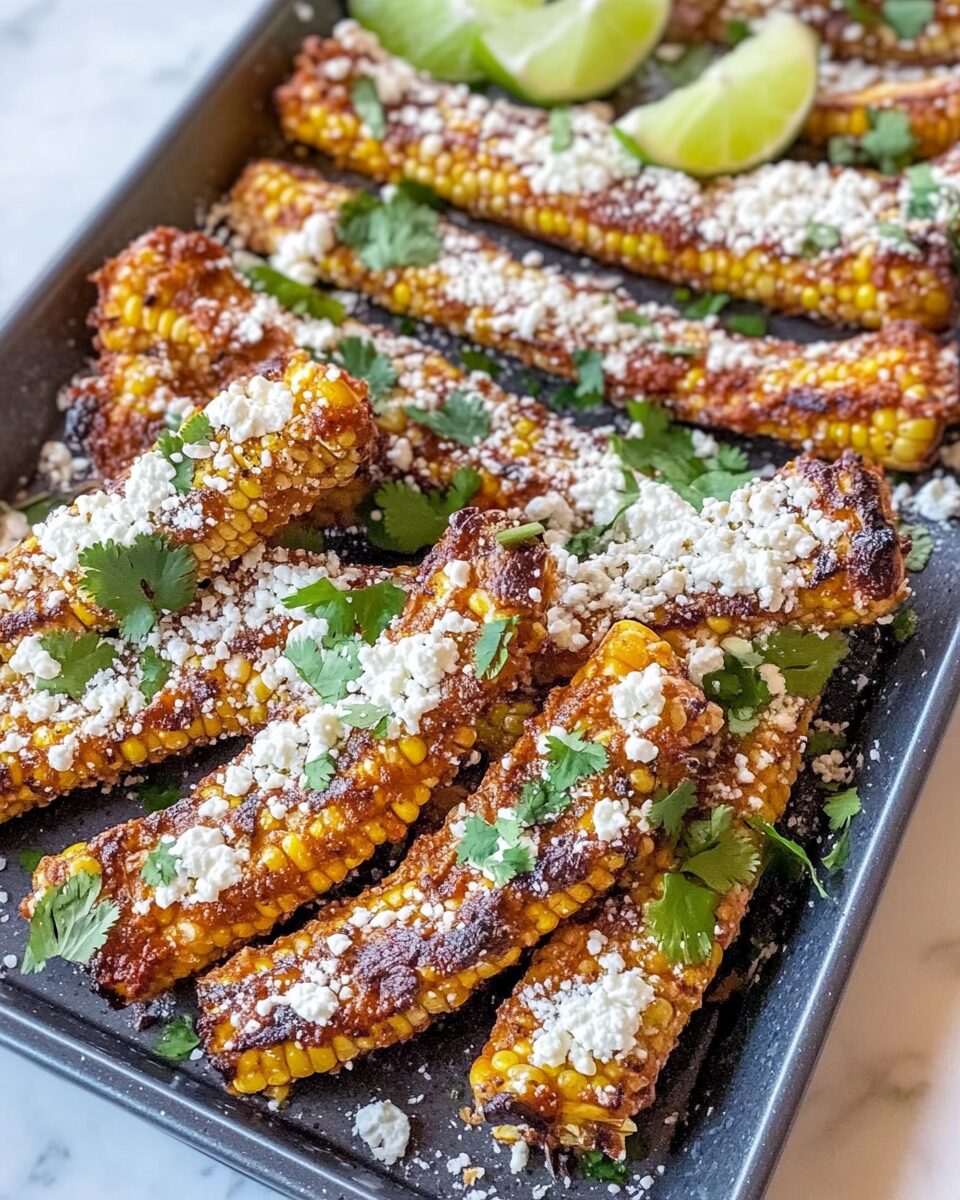 Easy Mexican Street Corn Ribs