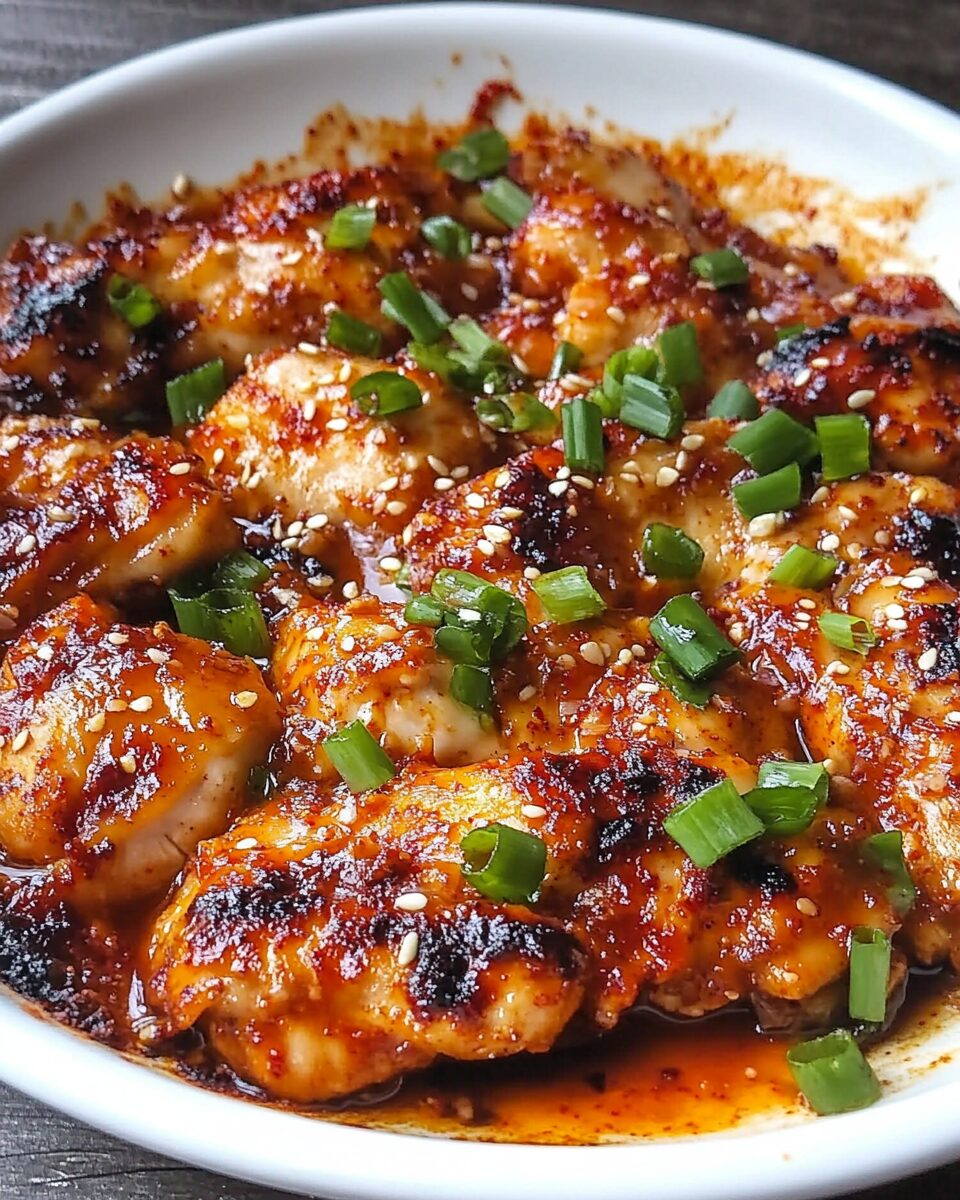 Spicy Korean Fire Chicken