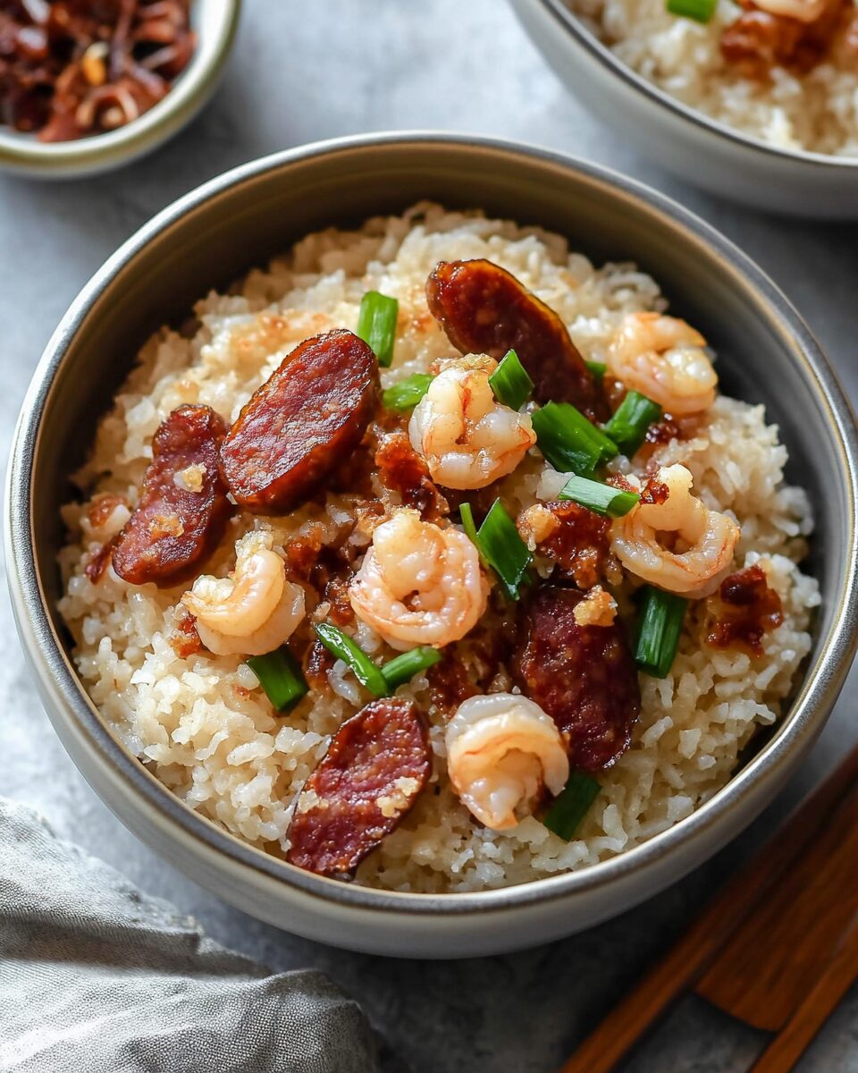 Sticky Rice with Chinese Sausage
