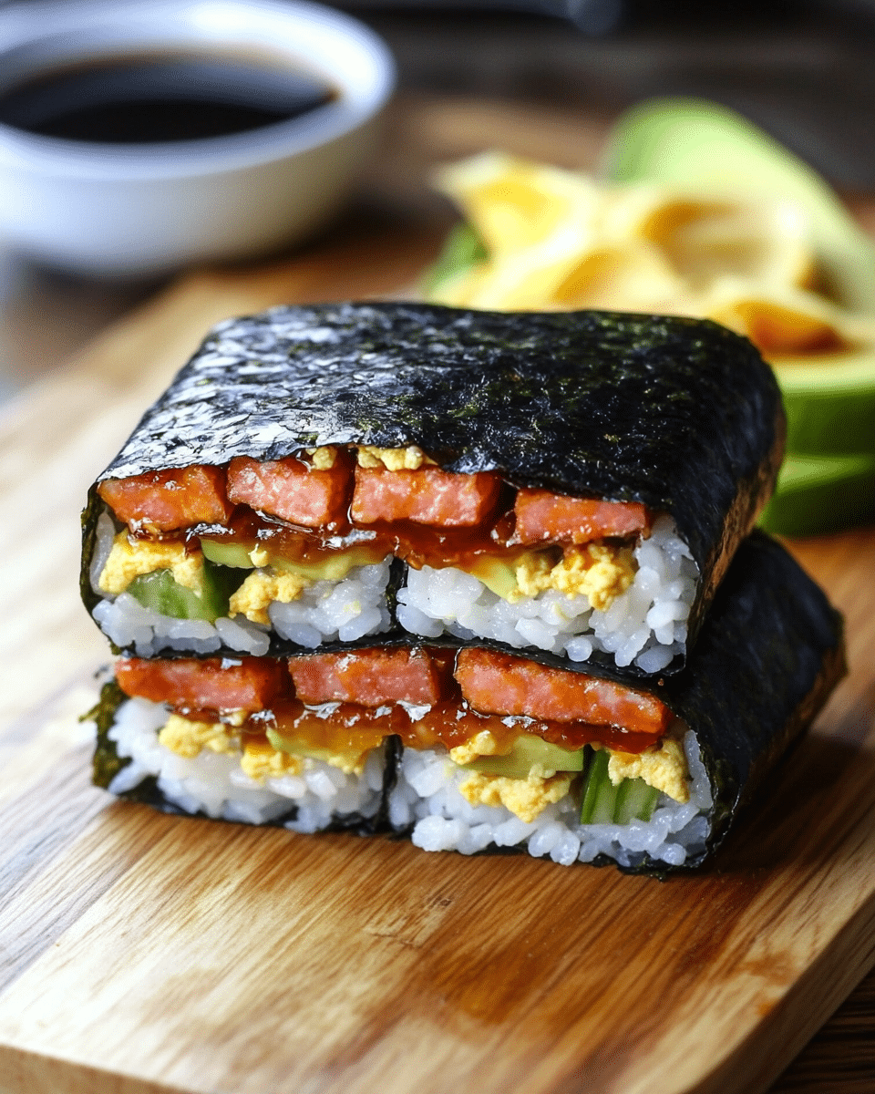 Spam Musubi Sushi Wrap