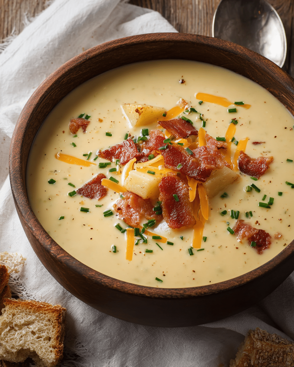Wisconsin Bacon and Potato Cheese Soup