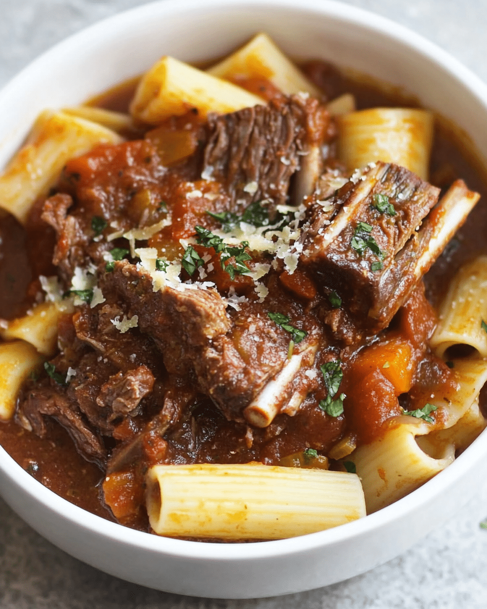 Slow Cooker Short Rib Ragu